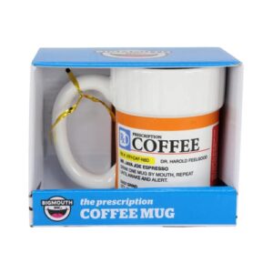 Toptoys2u Bargain Bundles Great Value Novelty Gift Set - The Prescription Shot Glass Set & The Prescription Coffee Mug - Twin Pack