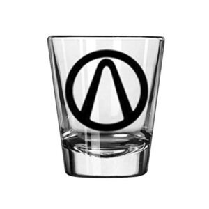 borderlands vault symbol pandora video gaming tabletop table top shot glass