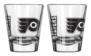 boelter philadelphia flyers game day shot glass