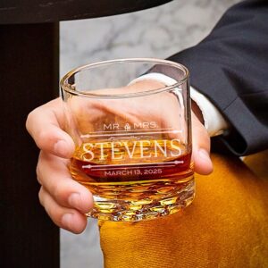 HomeWetBar Ultra Rare Edition Engraved Buckman Whiskey Glass (Personalized Product)