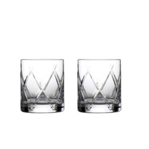 waterford olann double old fashion 12oz set of 2