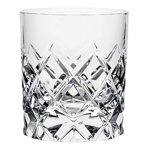 Orrefors Sofiero 8.44 Ounce Old Fashioned Glass, Pair , Clear -