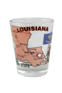 souvenir shot glass - louisiana