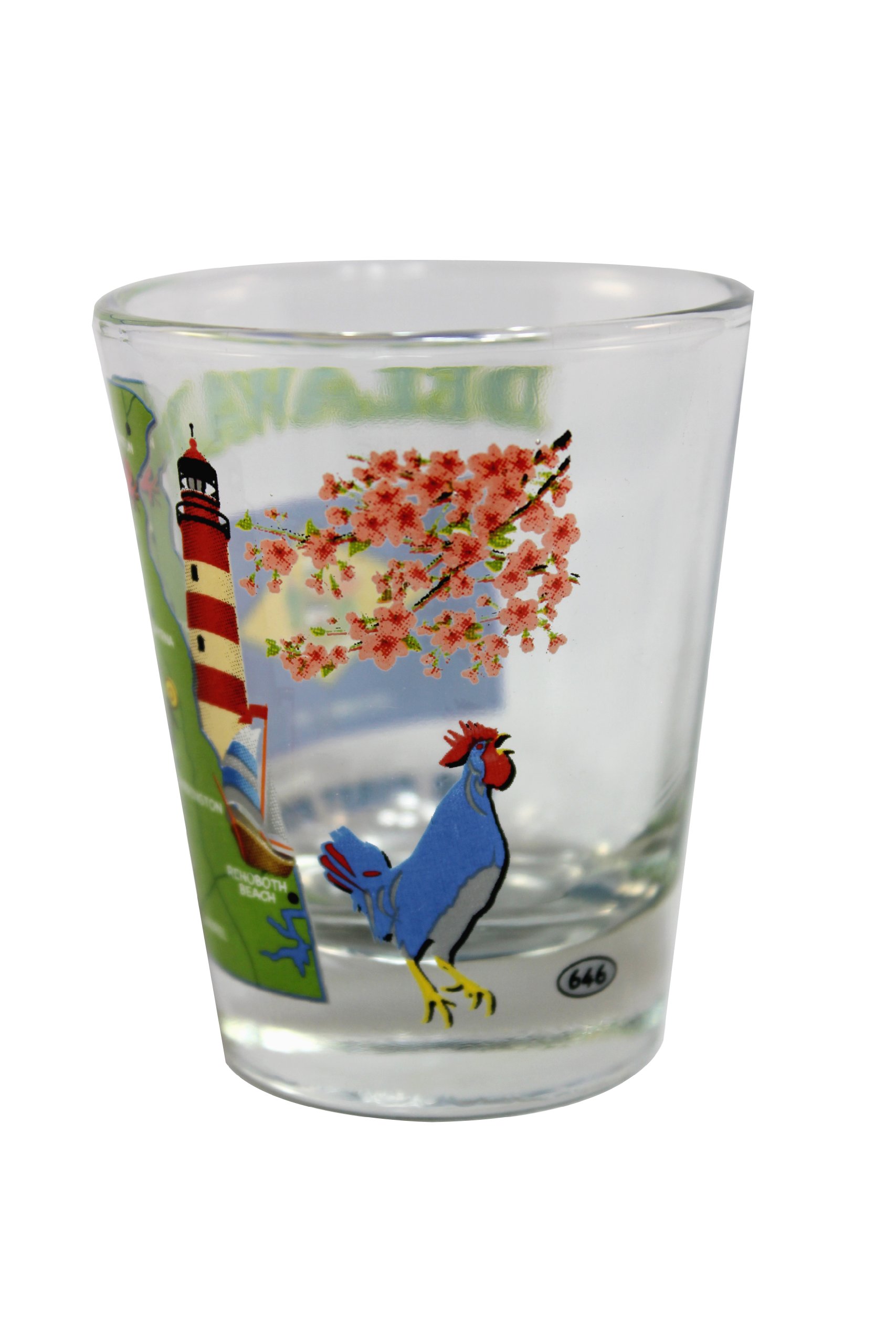 Souvenir Shot Glass - Delaware