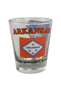 souvenir shot glass - arkansas