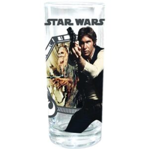 Vandor 99079 Star Wars 4 pc 10 oz Glass Set, Multicolor