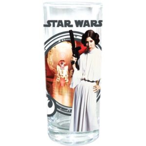 Vandor 99079 Star Wars 4 pc 10 oz Glass Set, Multicolor