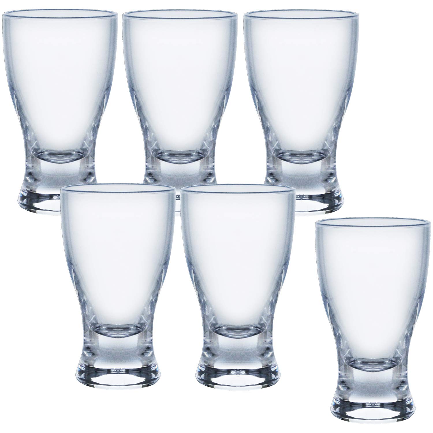 東洋佐々木ガラス Toyo Sasaki Glass 07603 Japanese Sake Glass, 2.4 fl oz (70 ml), Cup, Made in Japan, Dishwasher Safe, Pack of 6