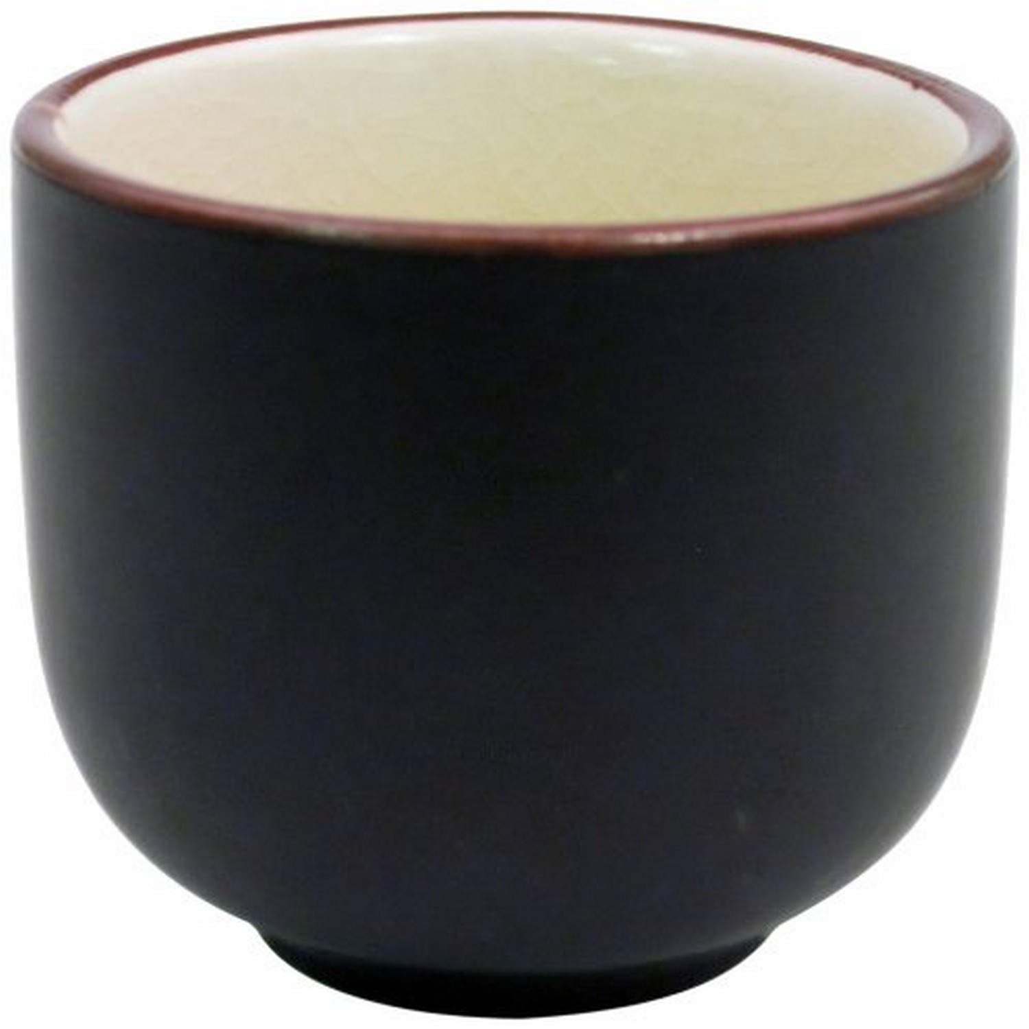 CAC China Japanese Style 2-Inch Creamy White Sake Cup, 1.5-Ounce, Box of 72