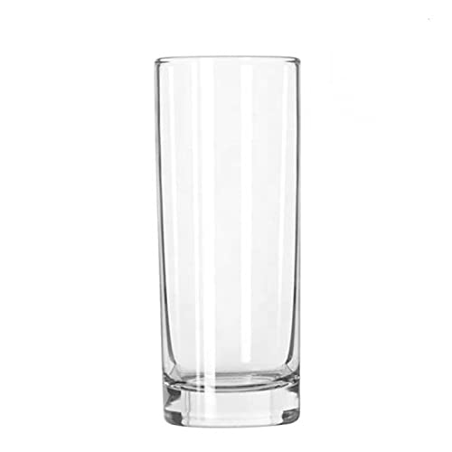 Crystal tall transparent drinking glass cup