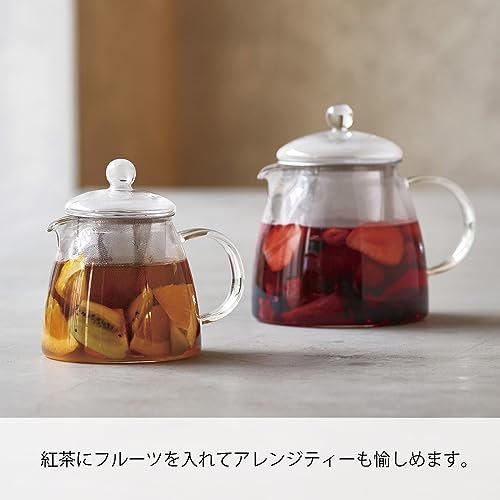 Hario "Pure" Leaf Tea Pot, 700ml, Clear