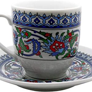 Turkish Coffee Set (Cup and Saucer)