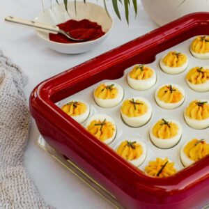 Fancy Panz Deviled Egg Trayz Insert for use with Fancy Panz Classic, Premium & 2in1. Holds 20 eggs