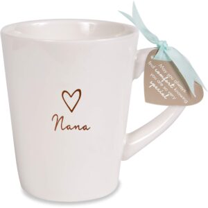 pavilion gift company nana cup, 1 count (pack of 1), cream