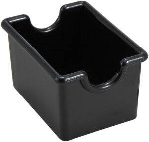 winco 12-piece black sugar packet holder