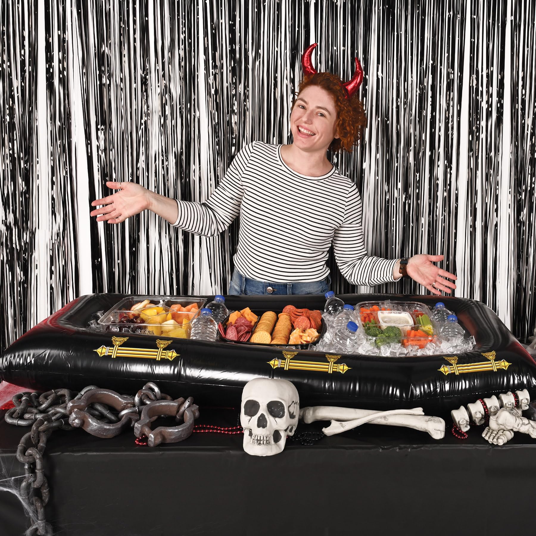 Beistle Inflatable Coffin Buffet Cooler