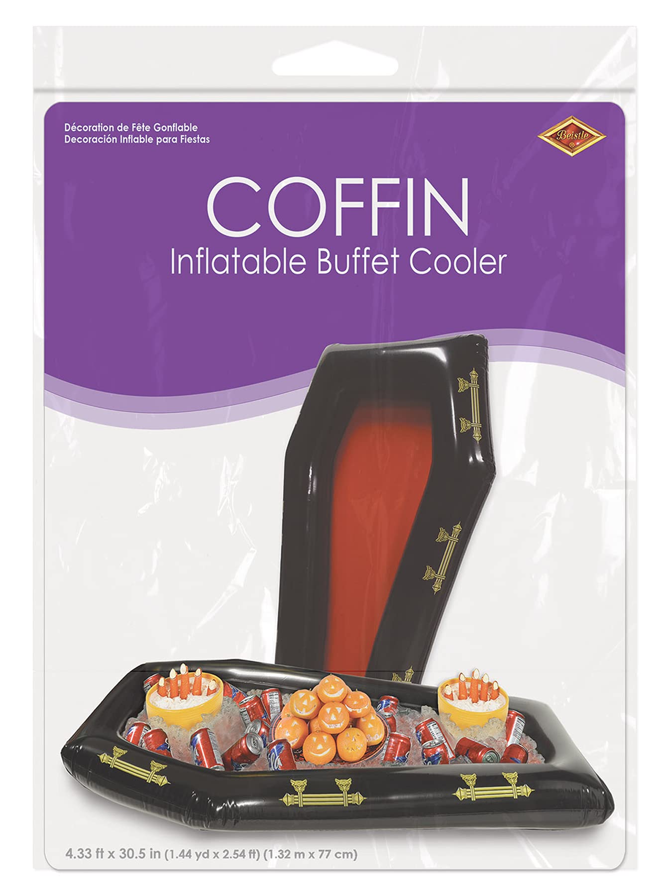 Beistle Inflatable Coffin Buffet Cooler