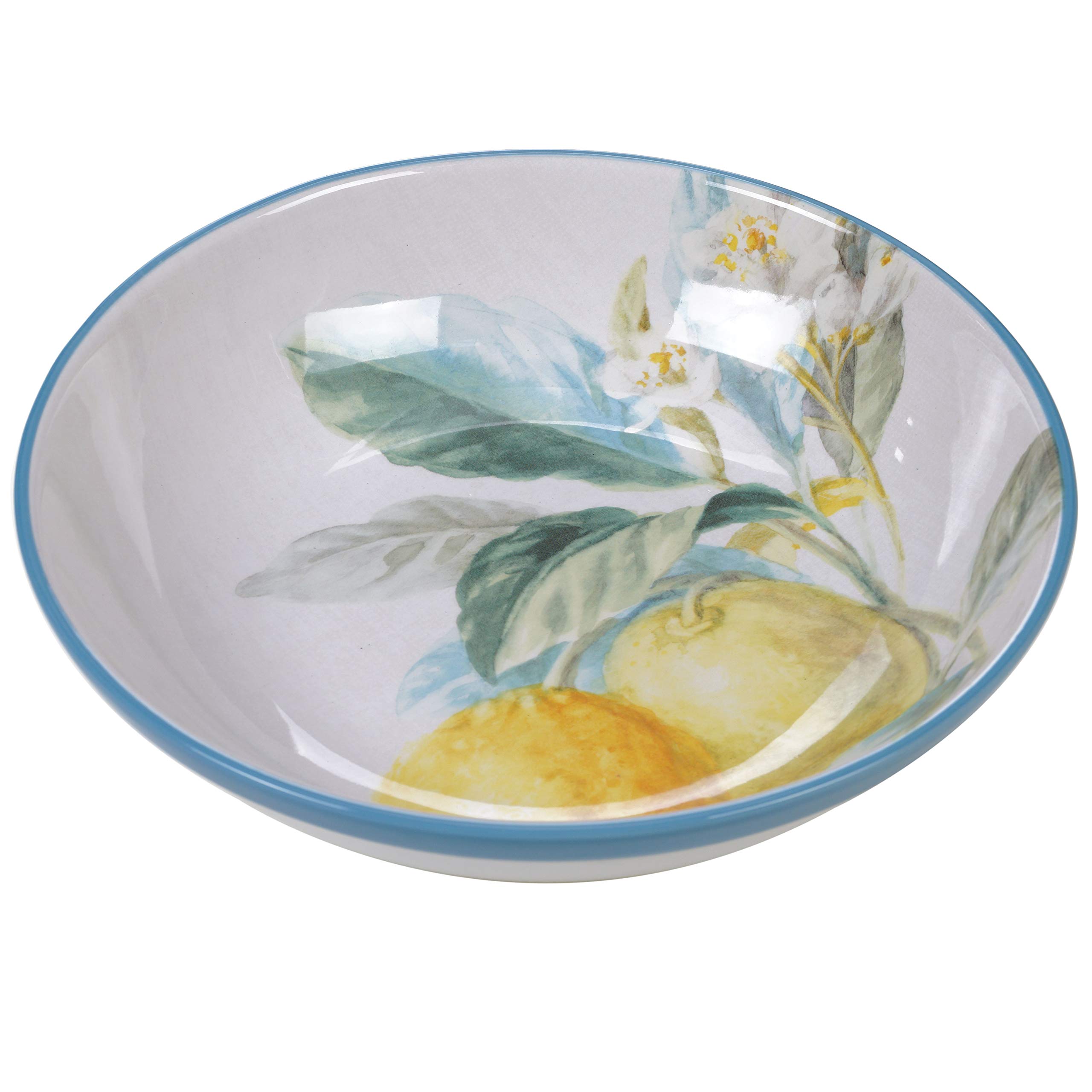 Certified International Citron 144 oz. Serving Bowl, 13" Diam x 3", Multicolored