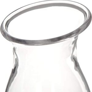 Carlisle FoodService Products 7090007 Cascata Carafe Juice Jar Beverage Decanter Only, Plastic, .25 L, Clear, 1 Count (Pack of 1)