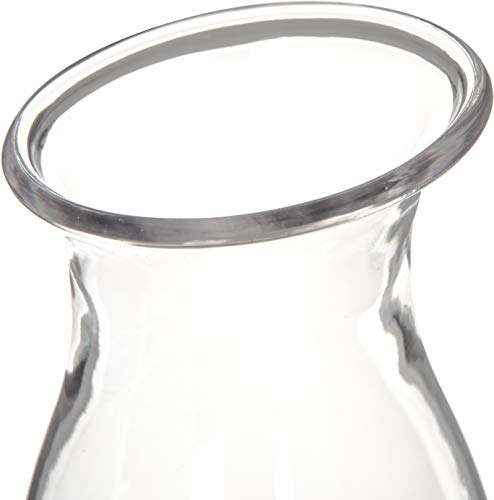 Carlisle FoodService Products 7090007 Cascata Carafe Juice Jar Beverage Decanter Only, Plastic, .25 L, Clear, 1 Count (Pack of 1)