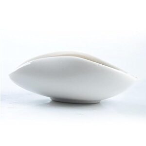 11x4CM White Porcelain Cha He Tea Vessel -Coffee Bean Weighing Tray-Loose Leaf Tea Presentation- Tea Accessory - Tea Scoop