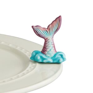 nora fleming hand-painted mini: mermaid moments (mermaid tail) a224