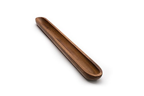 Ironwood Gourmet Olive Canoe, 1 x 1.75 x 16 inches, Brown