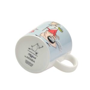 Arabia 1057216 MOOMIN Filifyonka Mug, 10.1 fl oz (300 ml), Microwave, Oven, Dishwasher Safe