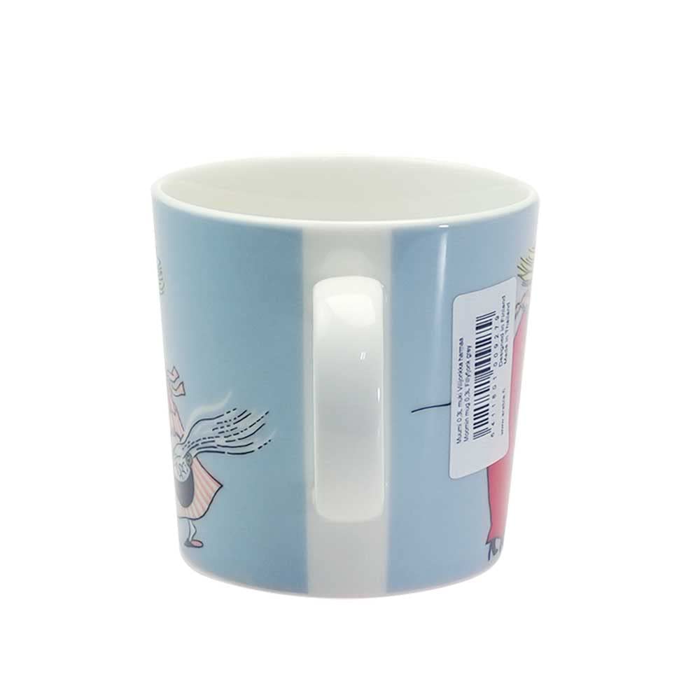 Arabia 1057216 MOOMIN Filifyonka Mug, 10.1 fl oz (300 ml), Microwave, Oven, Dishwasher Safe