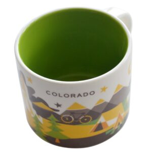 starbucks you are here collection colorado mug - new