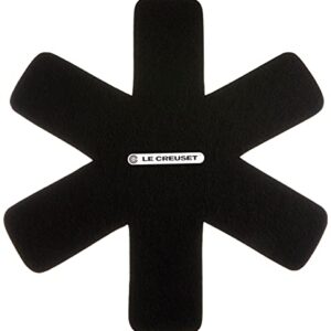 Le Creuset Felt Pan Protectors, Set of 3, 16" Diameter, Black