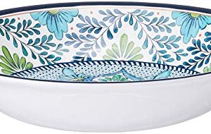 Certified International Talavera Melamine 13.75" x 2.75" Large Serving Bowl, Multicolor -