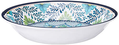 Certified International Talavera Melamine 13.75" x 2.75" Large Serving Bowl, Multicolor -