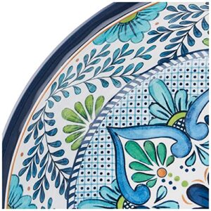 Certified International Talavera Melamine 13.75" x 2.75" Large Serving Bowl, Multicolor -