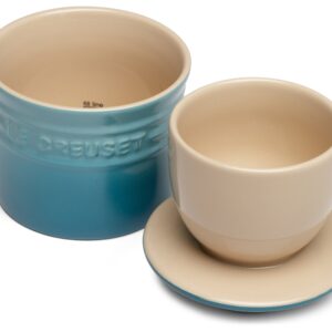 Le Creuset Stoneware Butter Crock, 6 oz., Caribbean