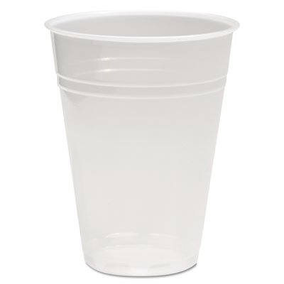 "Translucent Plastic Hot/Cold Cups, 9 oz, 2500/CT"