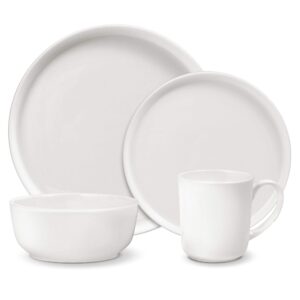 Mikasa 5266100 Samantha Chip-Resistant 16 Piece Set, Service for 4 White, Service For 4