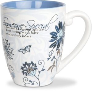 pavilion mark my words someone special ceramic mug, 20-ounce, 4-3/4-inch