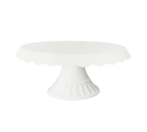 grupo mirandinha acrylic round slim lace cake stand cupcake stand candy stand (white)