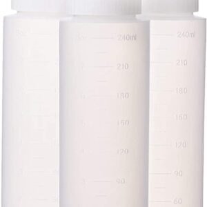 Great Credentials© Squeeze Bottles Clear Set of 3, 8-oz (8 OZ.)