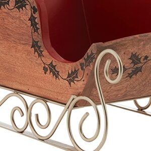 Lenox 887114 Holiday Sleigh Serving CenterPiece