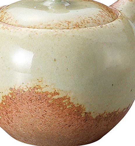 Yamaki Ikai G531 Ichintou Ash Glazed Teapot, Brown, 8.1 fl oz (230 ml)