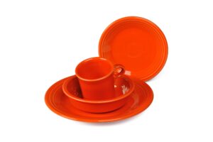 fiesta 4-piece place setting, poppy