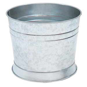 tablecraft products bdgtub 1.75 gal galvanized tub/base for glass beverage dispensers, replacement top