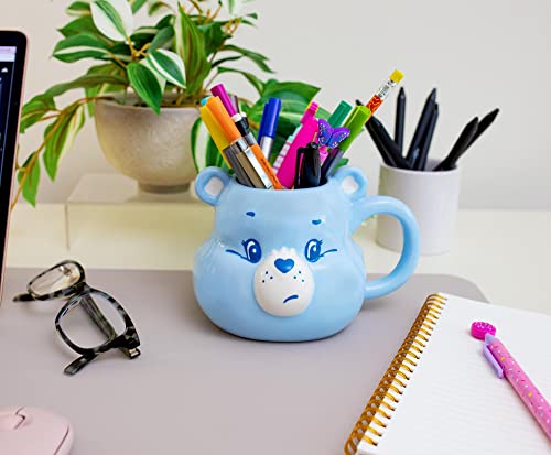 Care Bears Grumpy Bear 3D Sculpted Ceramic Mug | Holds 20 Ounces