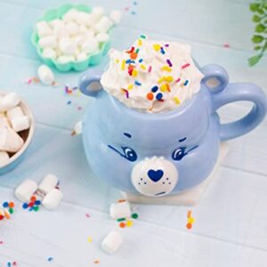 Care Bears Grumpy Bear 3D Sculpted Ceramic Mug | Holds 20 Ounces