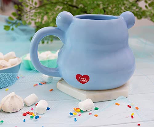 Care Bears Grumpy Bear 3D Sculpted Ceramic Mug | Holds 20 Ounces