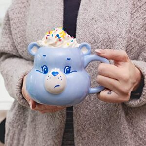 Care Bears Grumpy Bear 3D Sculpted Ceramic Mug | Holds 20 Ounces