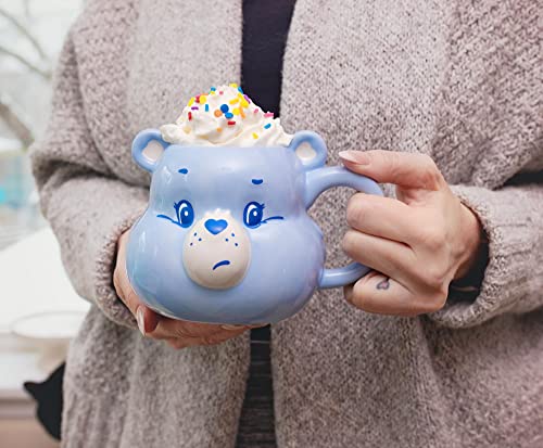 Care Bears Grumpy Bear 3D Sculpted Ceramic Mug | Holds 20 Ounces