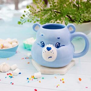 Care Bears Grumpy Bear 3D Sculpted Ceramic Mug | Holds 20 Ounces